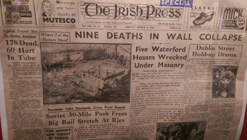 The Jail Wall Disaster | Waterford Treasures
